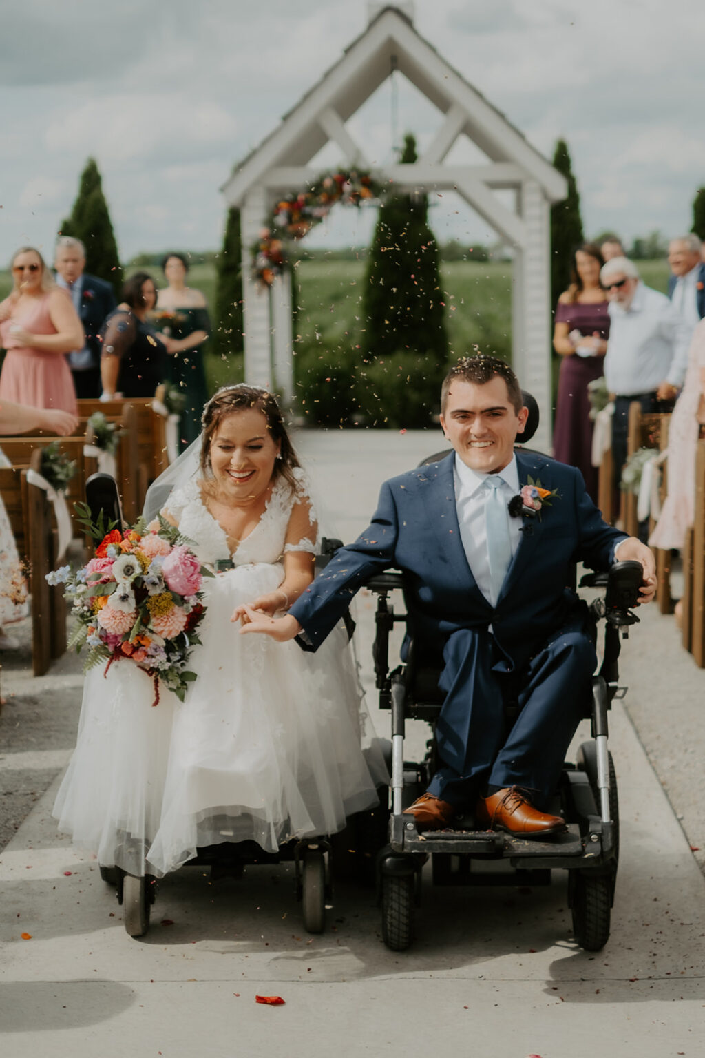 Wheelchair Wedding at White Willow Farms | Love on Wheels