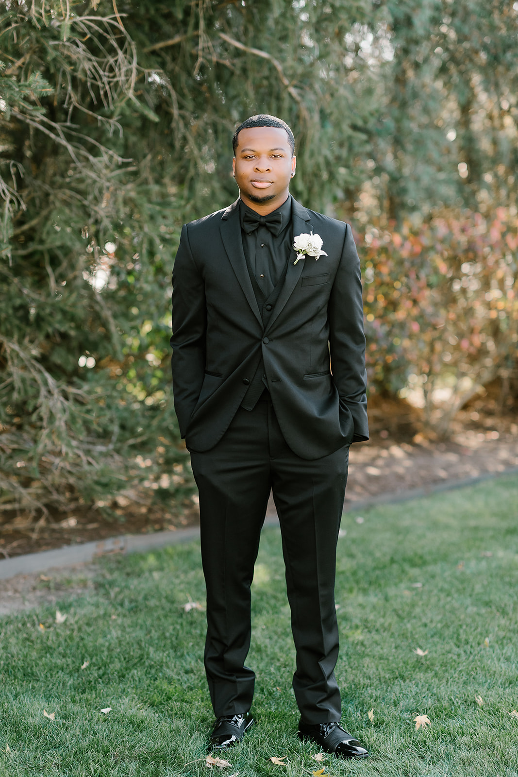 Ritz Charles Wedding | Monochromatic Vibes