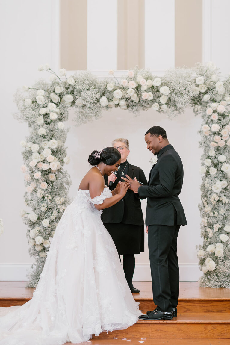 Ritz Charles Wedding | Monochromatic Vibes